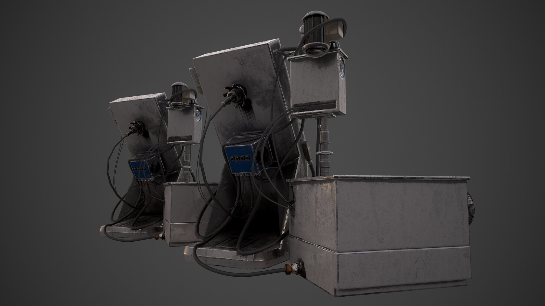 ArtStation - SciFi İndustrial Computer | Game Assets