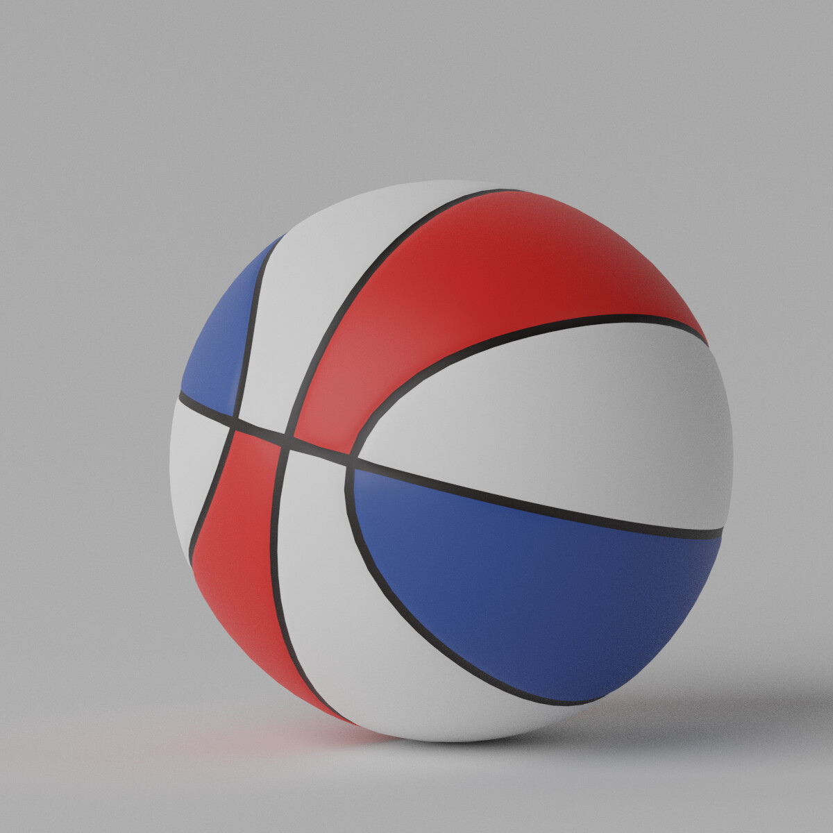 ArtStation - Tricolor Basketball Ball | Resources