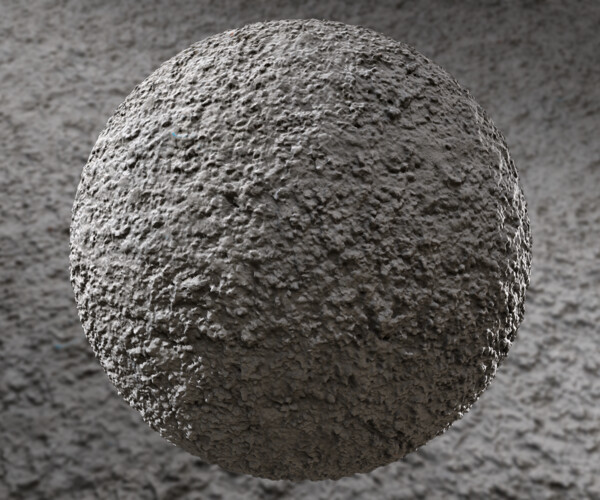 ArtStation - Interspersed Cement Material (PBR Material 8K) | Resources