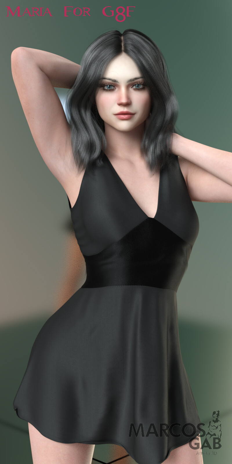 ArtStation - MGAB Maria for Genesis 8 n 8-1 Female | Resources