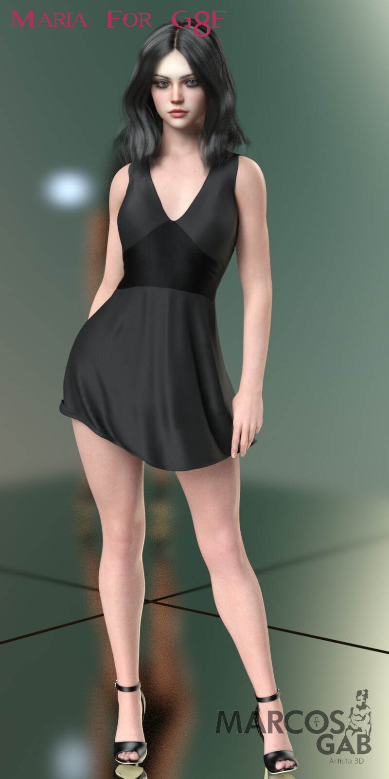 ArtStation - MGAB Maria for Genesis 8 n 8-1 Female | Resources