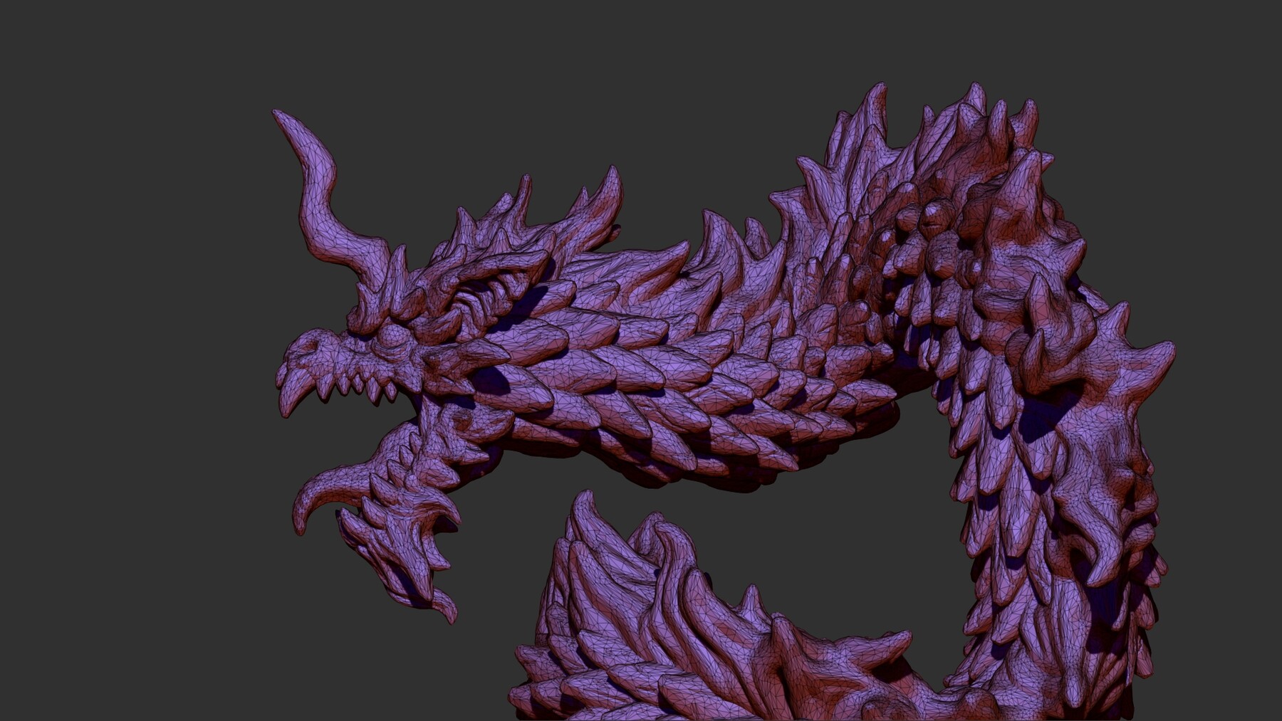 ArtStation - Dragon 3d print model | Resources
