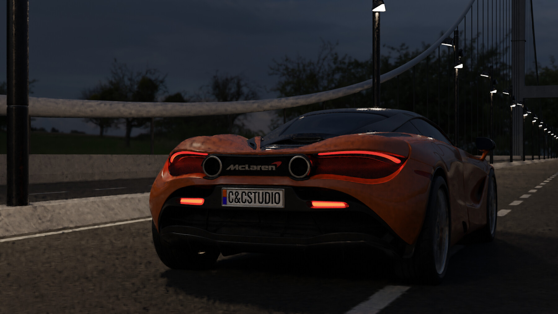 ArtStation - animated car driving on the road | Resources