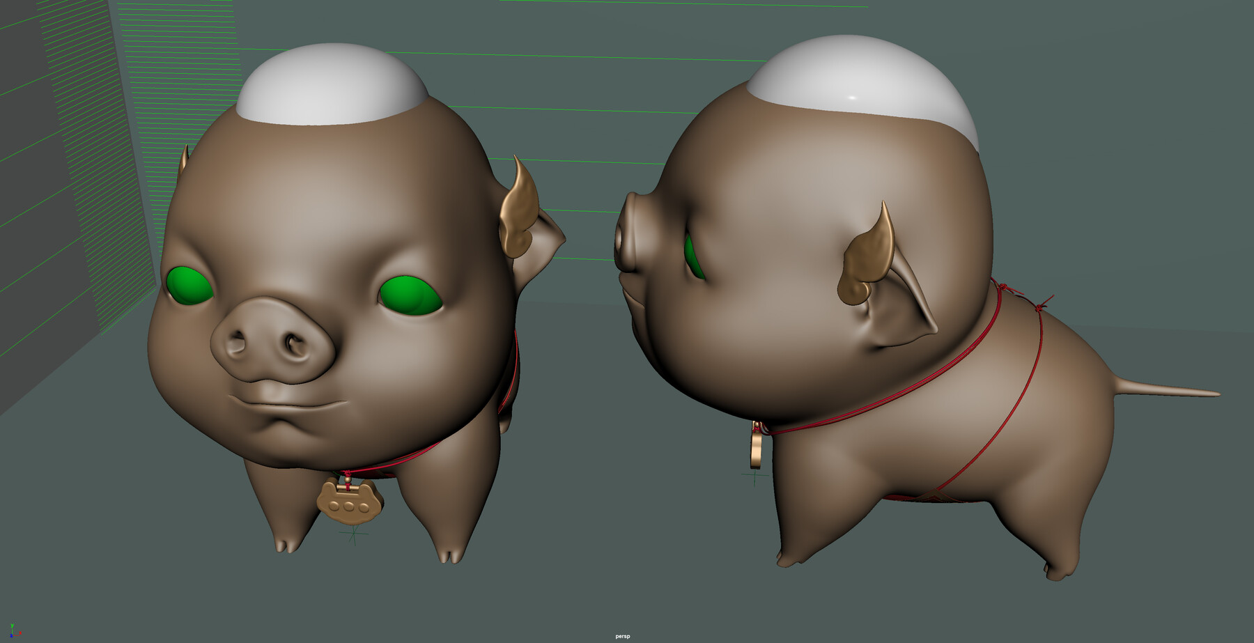 ArtStation - Disney style cartoon Baby pigs | Resources