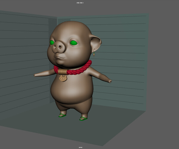 ArtStation - Disney style cartoon baby pigs man | Resources