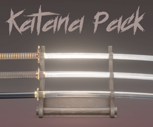 ArtStation - Katanas&Sayas Pack 4K | Game Assets