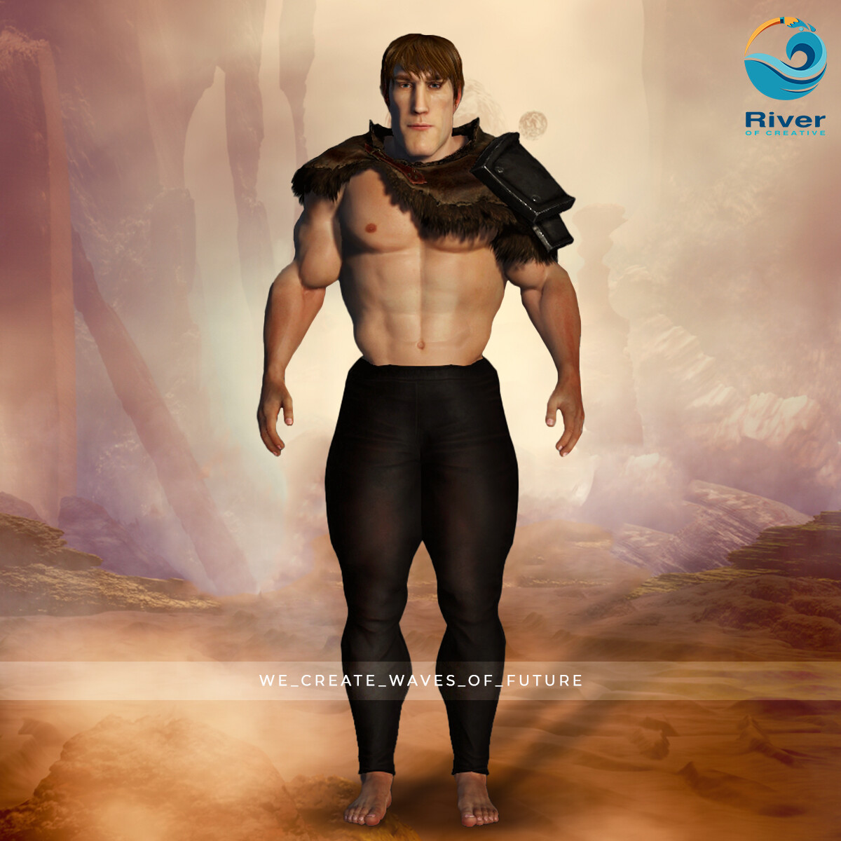 ArtStation - Giant-Man - 3d Model | Game Assets