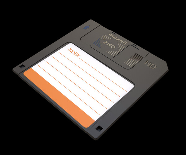 ArtStation - Floppy Disk Material | Game Assets