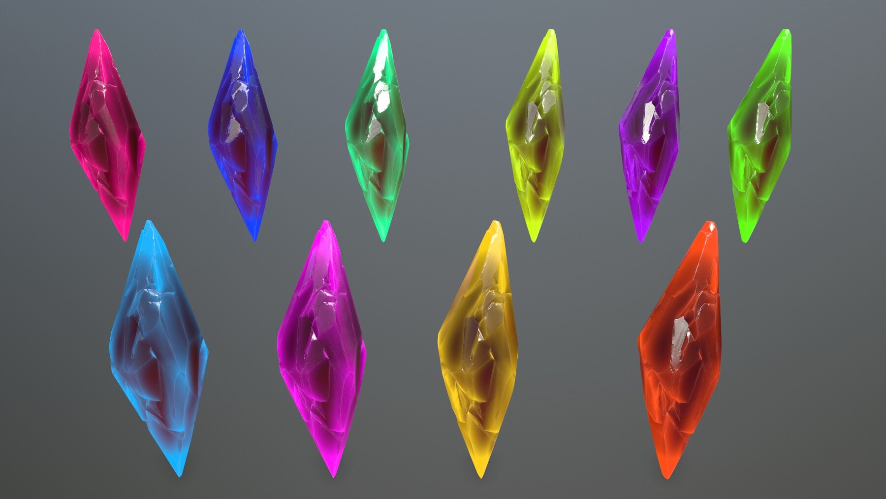 ArtStation - Crystal Set | Game Assets