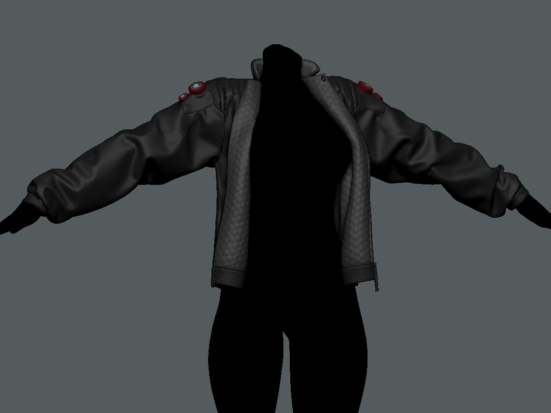 ArtStation - cyberpunk jacket | Resources