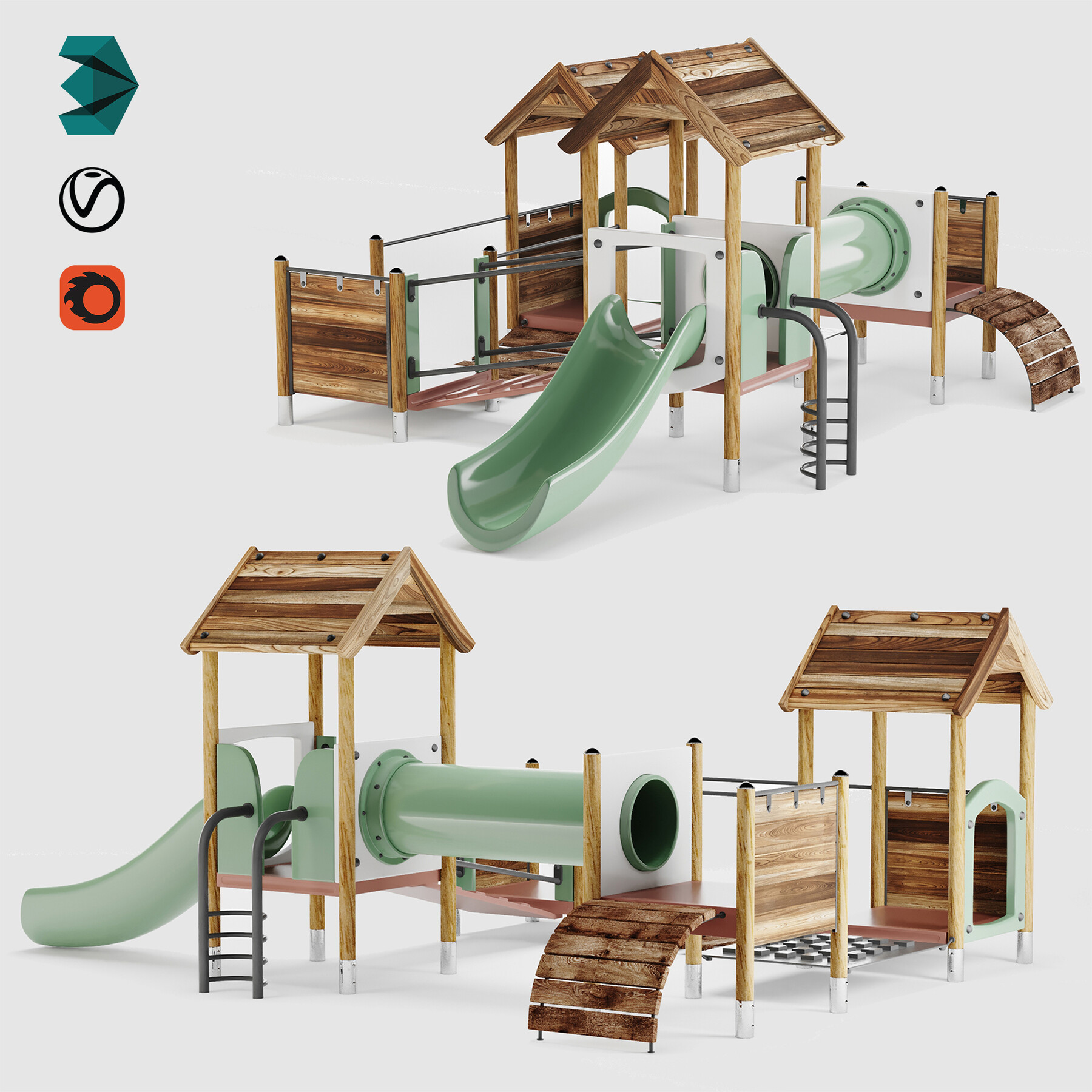 ArtStation - children playground | Game Assets
