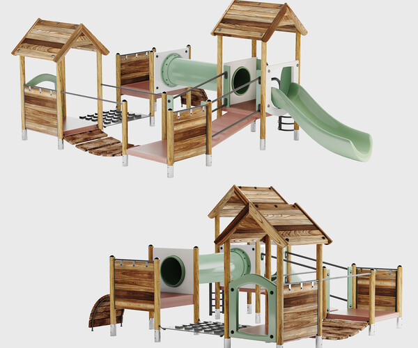 ArtStation - children playground | Game Assets