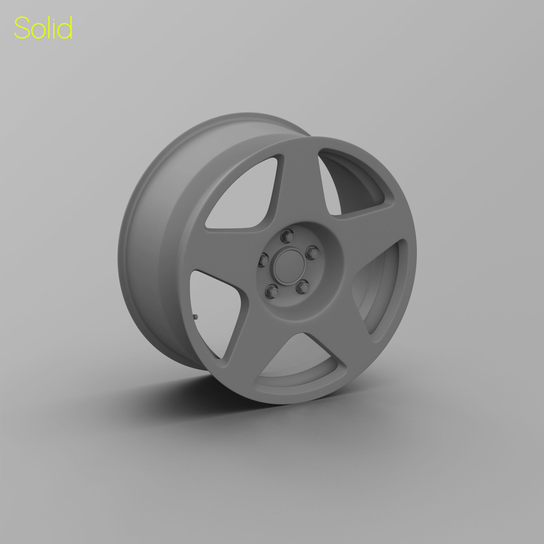 ArtStation - fifteen52 Tarmac Rim/Wheel 3D Model | Resources