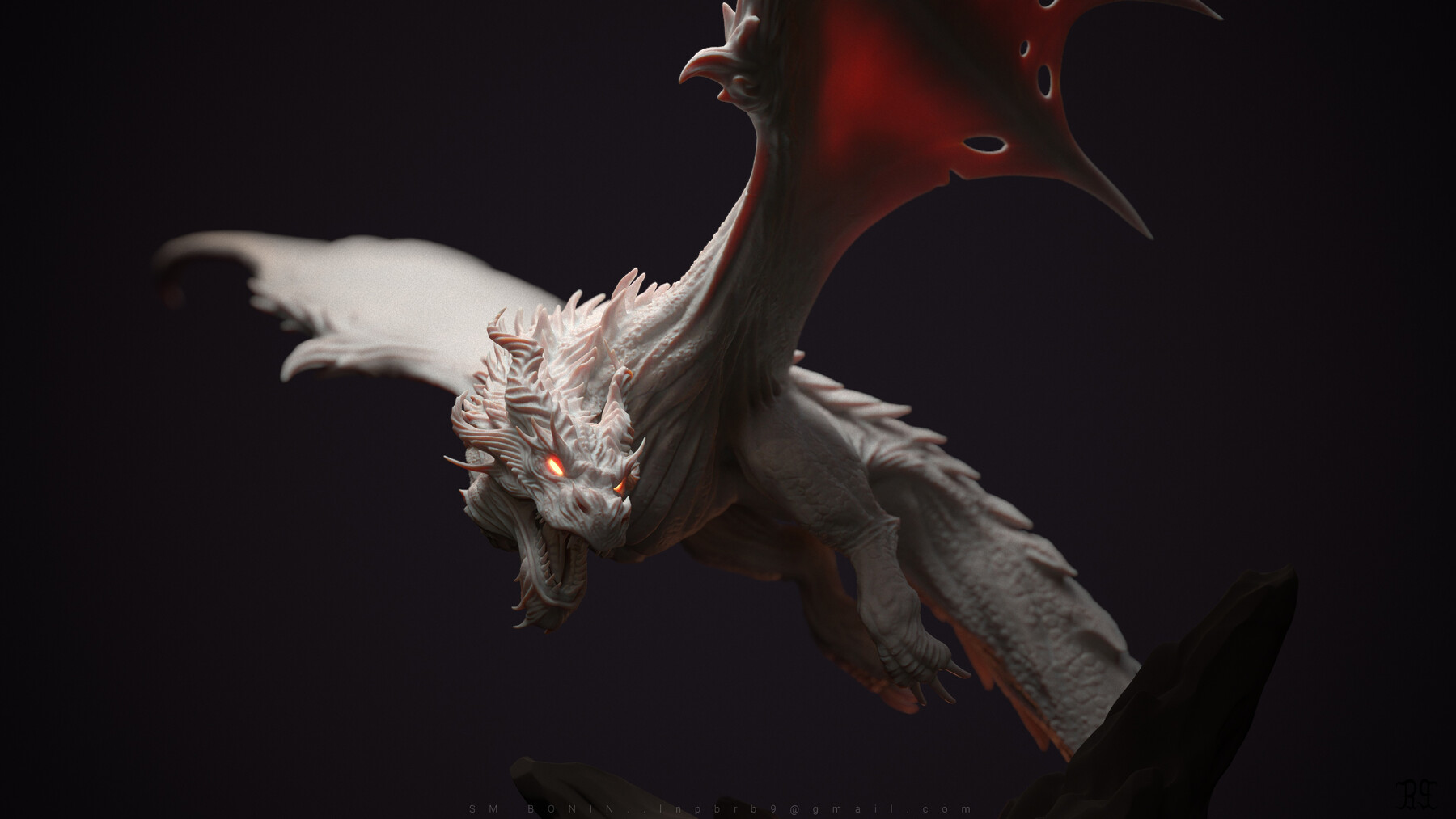 ArtStation - Dragon Digital 3d Sculpture | Resources
