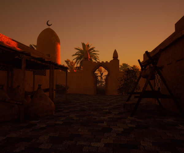 ArtStation - Al Madina - Asset Pack | Game Assets