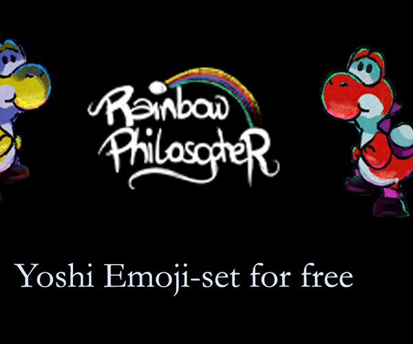 ArtStation - Yoshi Emoji set for free download | Artworks