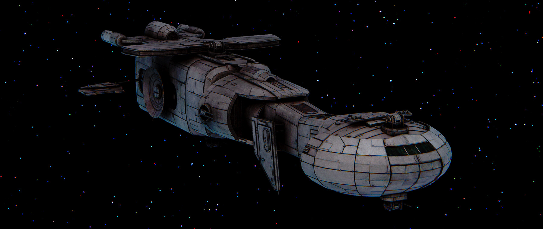ArtStation - Braha'tok-class dornean gunship Star Wars | Resources