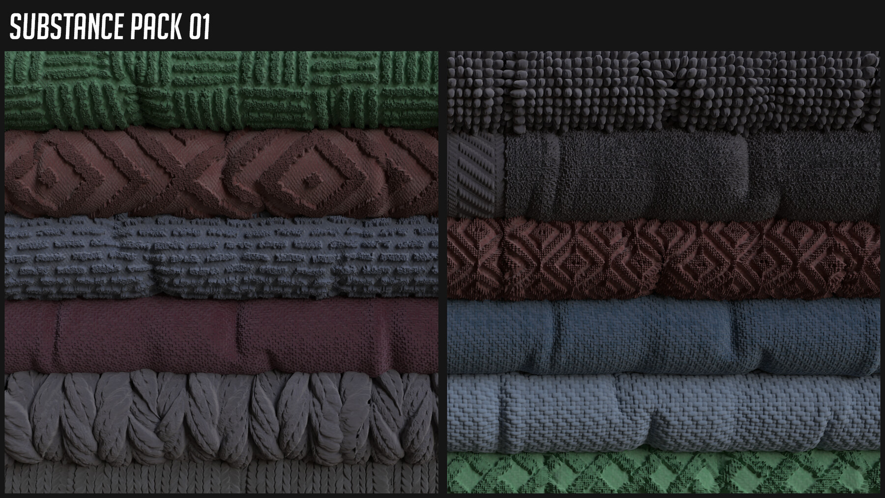 ArtStation - Substance Painter Pack 01 | Resources