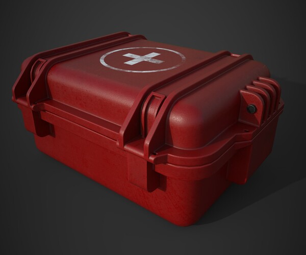 ArtStation - Medical box | Game Assets