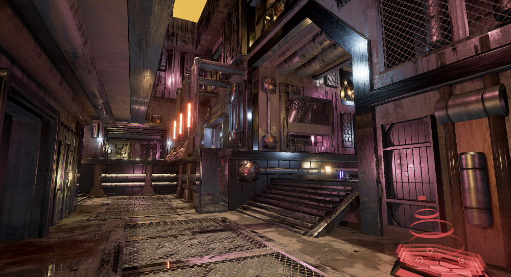 ArtStation - UT4 DM-NitroBlaster vIV | Game Assets