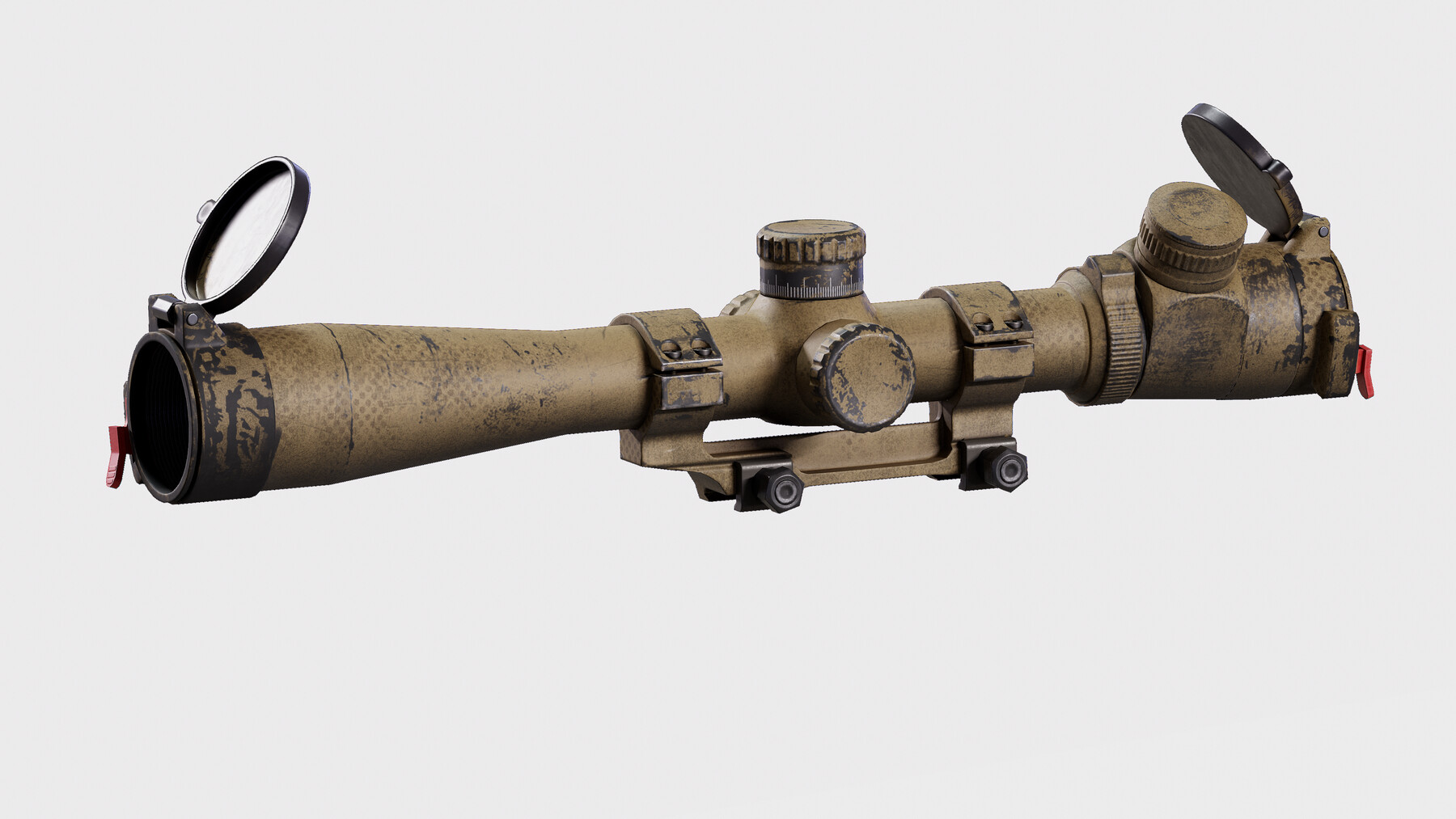 ArtStation - Kac M110k1 With Attachments 2.0 | Game Assets