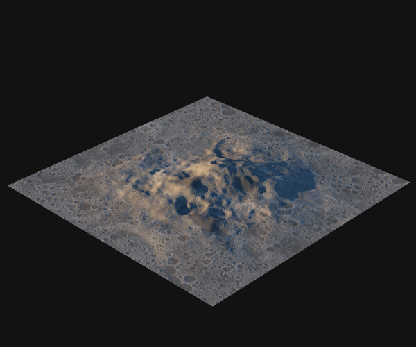 ArtStation - Lunar Terrains 3D Collection | Game Assets