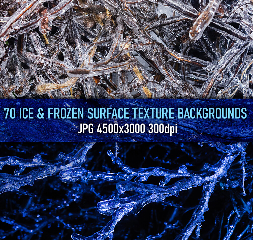 ArtStation - 70 Jpg Ice and frozen surface photo texture backgrounds ...
