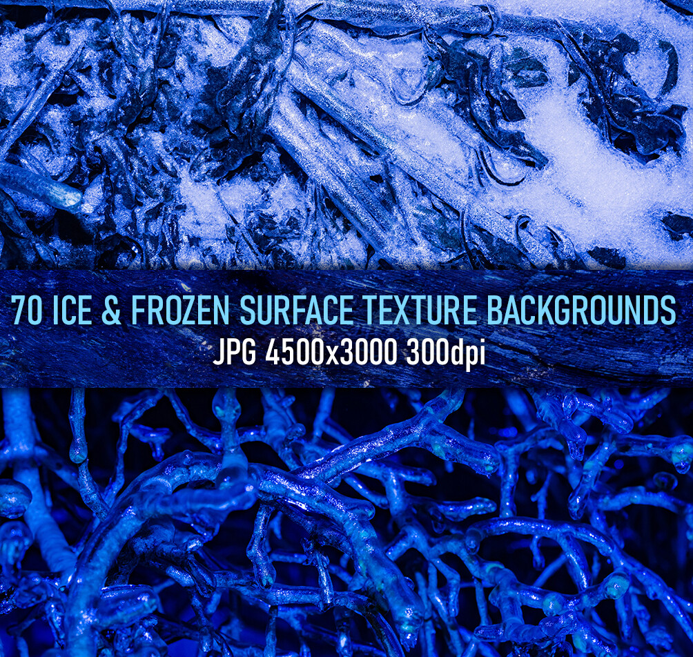 ArtStation - 70 Jpg Ice and frozen surface photo texture backgrounds ...