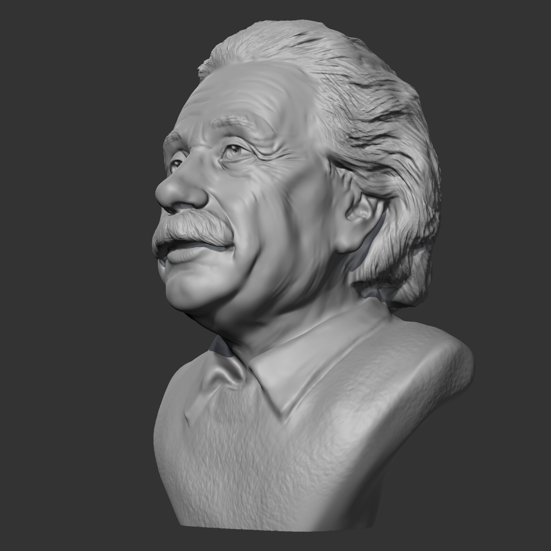 ArtStation - Einstein 3D print model | Resources