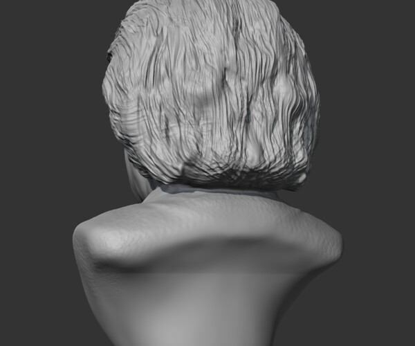ArtStation - Einstein 3D print model | Resources