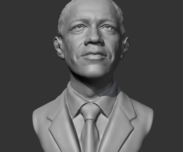 ArtStation - Barack Obama 3D print model | Resources
