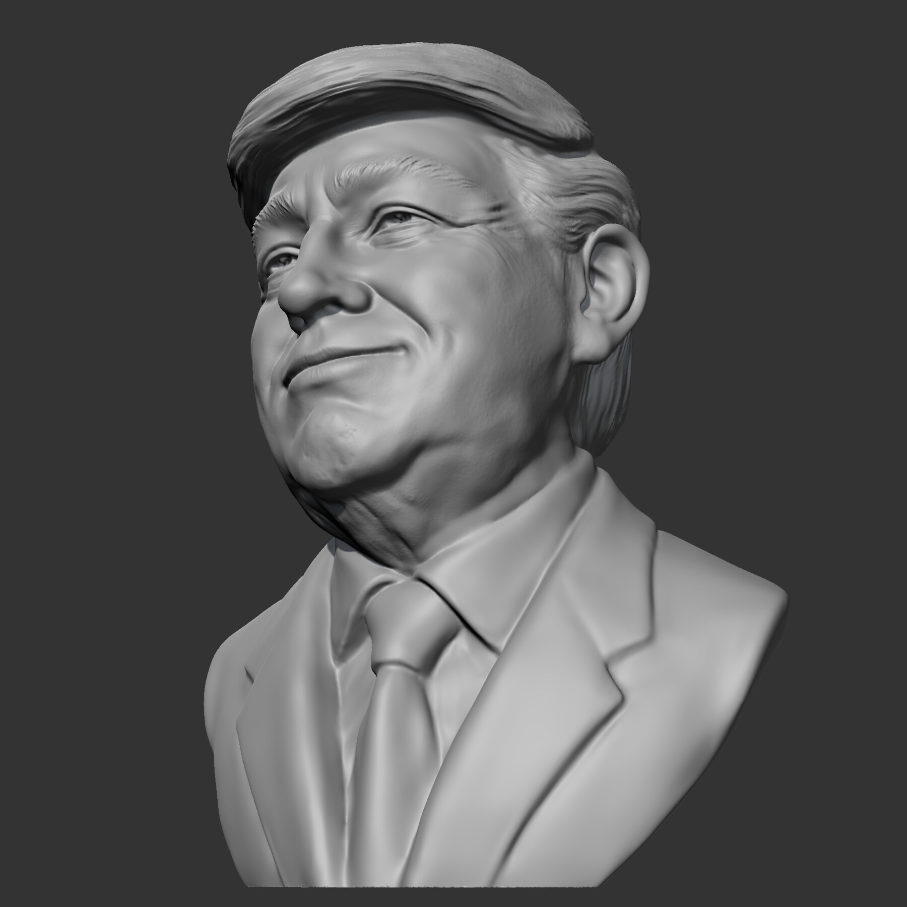 ArtStation - Donald Trump 3D print model | Resources