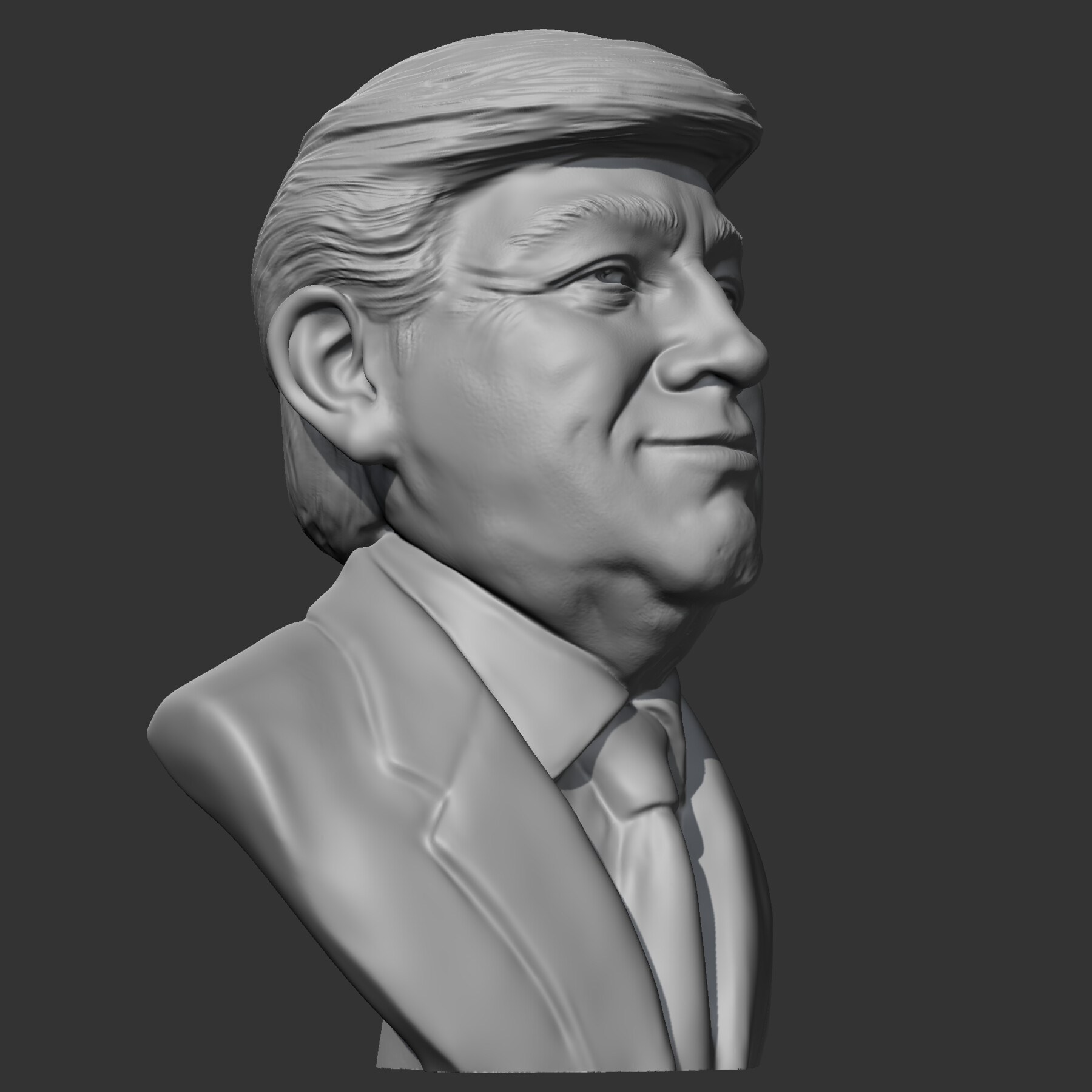 ArtStation - Donald Trump 3D print model | Resources