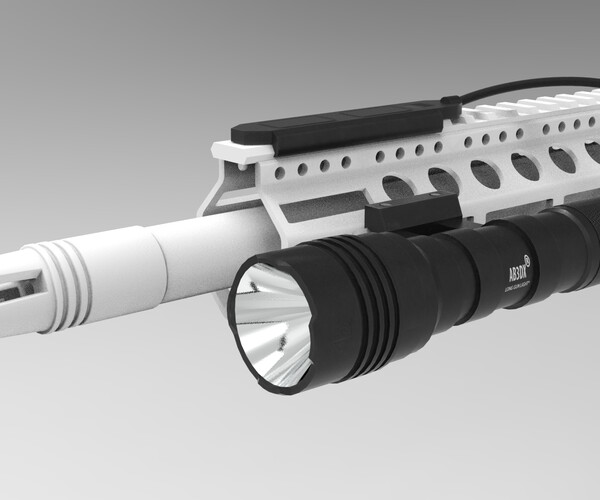 ArtStation - Streamlight ProTac HL-X | Game Assets