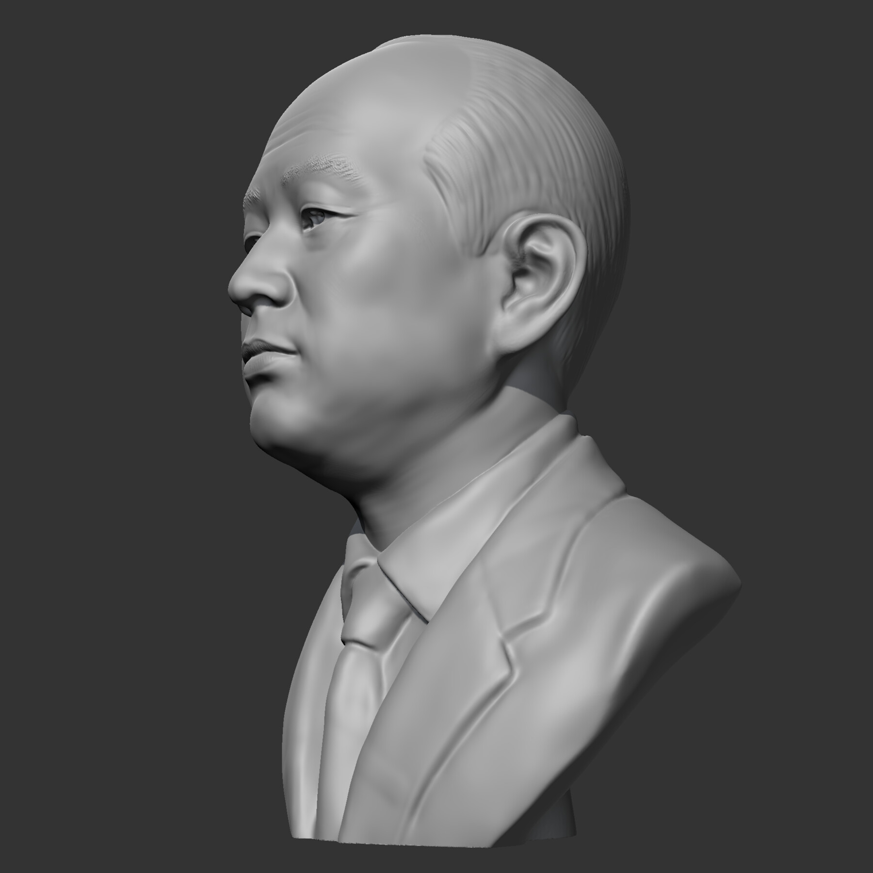 ArtStation - Chun Doo-hwan 3D print model | Resources