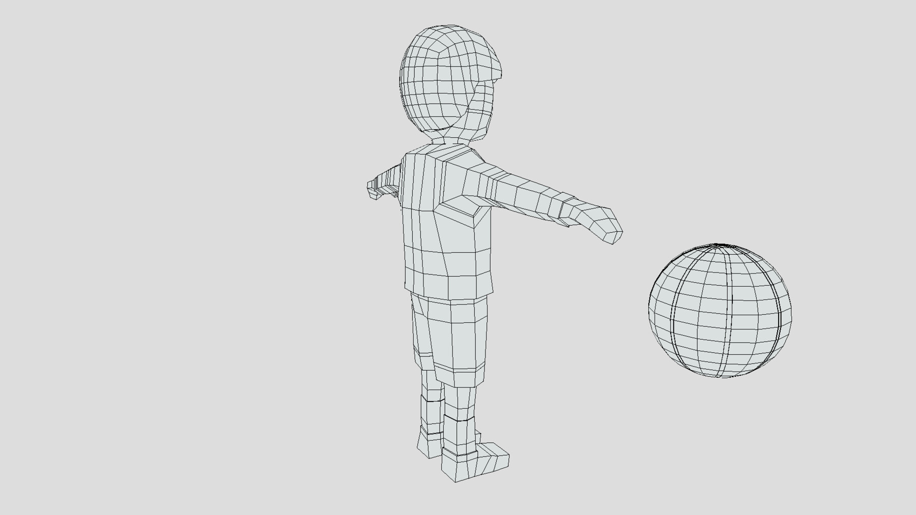 ArtStation - Low Poly Cartoon Basketball Player | Game Assets