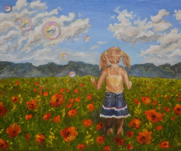 ArtStation - Poppy field (.jpg) | Artworks