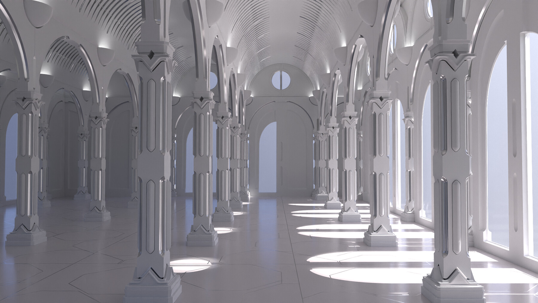 ArtStation - Fantasy Column HDA | Resources