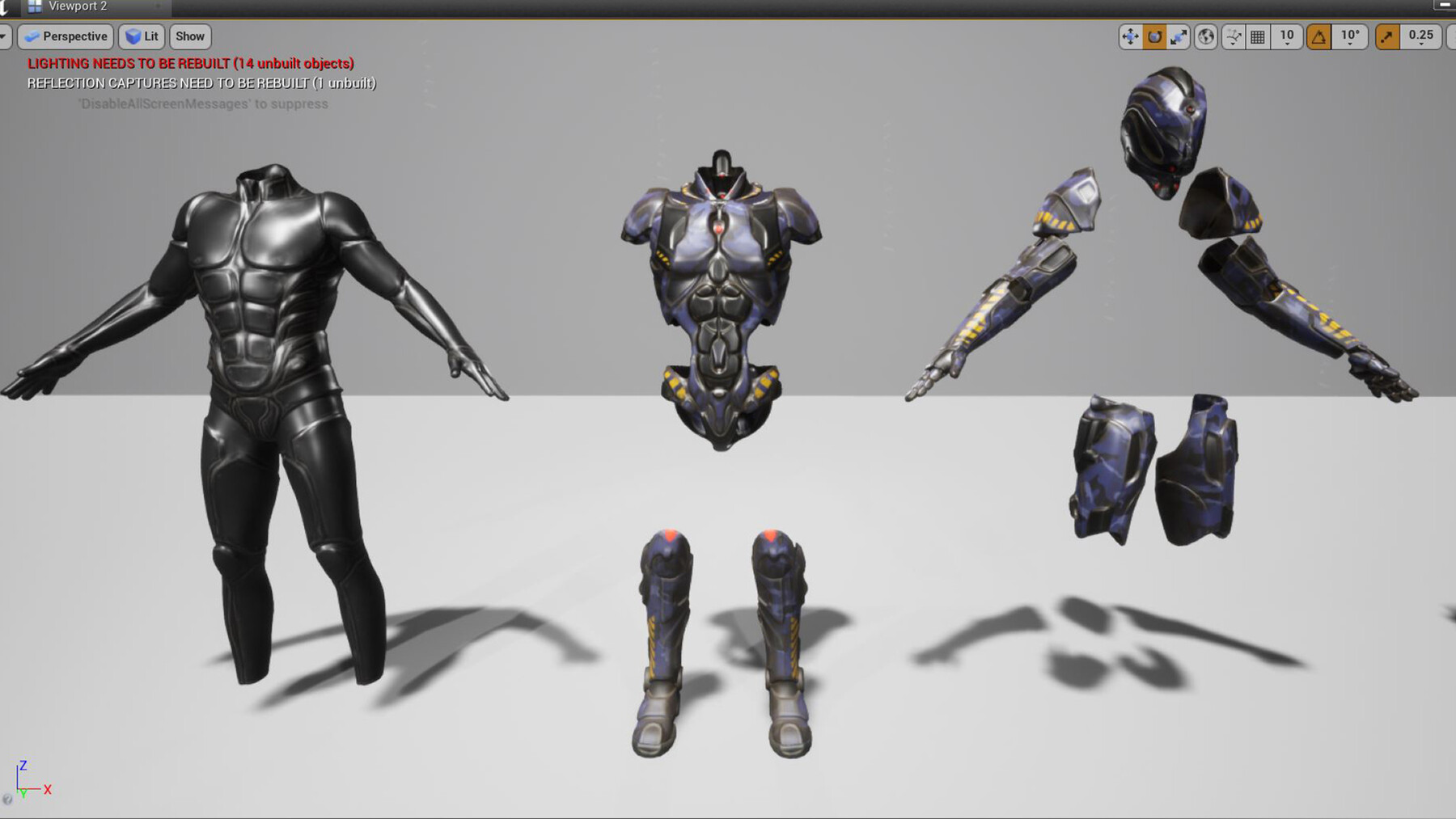ArtStation - 3D realistic modular characters male b1 | Game Assets