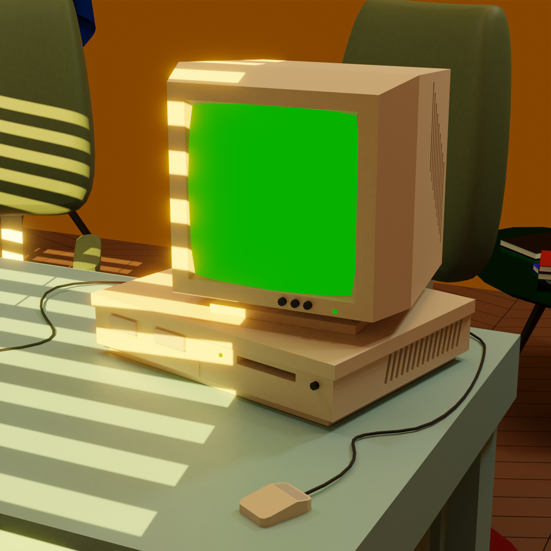 ArtStation - Retro Modern Lowpoly Office Low-poly 3D model | Game Assets ArtStation - Retro Modern Lowpoly Office Low-poly 3D model | Game Assets