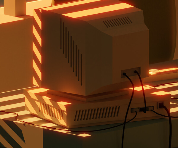 ArtStation - Retro Modern Lowpoly Office Low-poly 3D model | Game Assets ArtStation - Retro Modern Lowpoly Office Low-poly 3D model | Game Assets