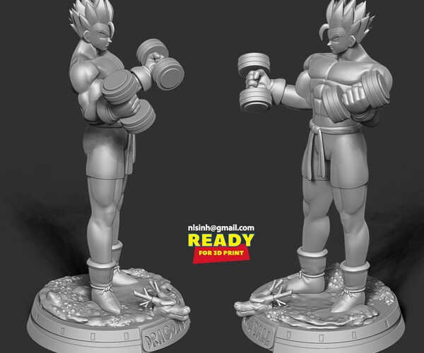ArtStation - Gohan with gym | Resources