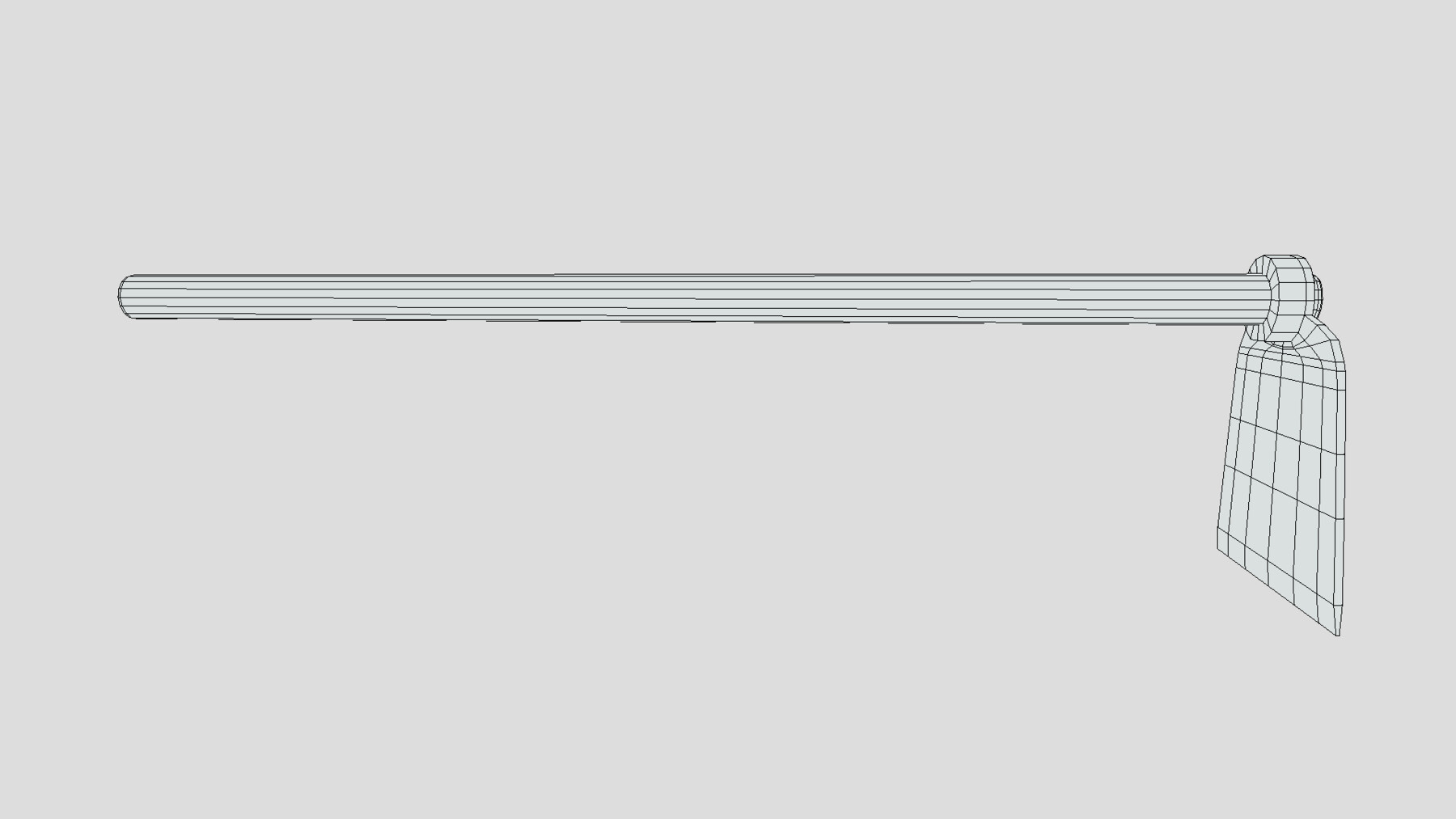 ArtStation - Low Poly Cartoon Hoe | Game Assets