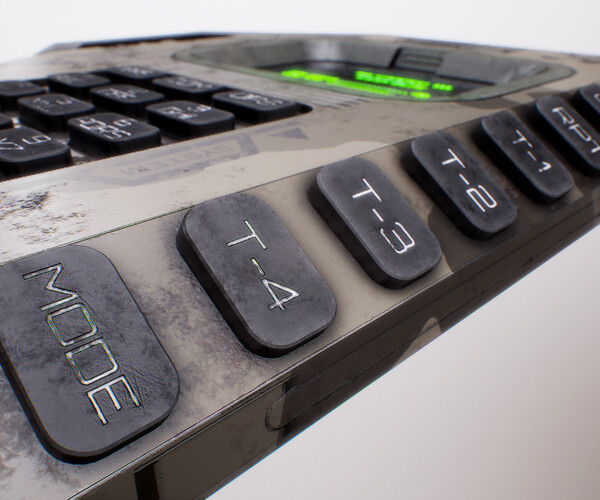 ArtStation - PBR Futuristic Electronic Multi-Tool | Game Assets