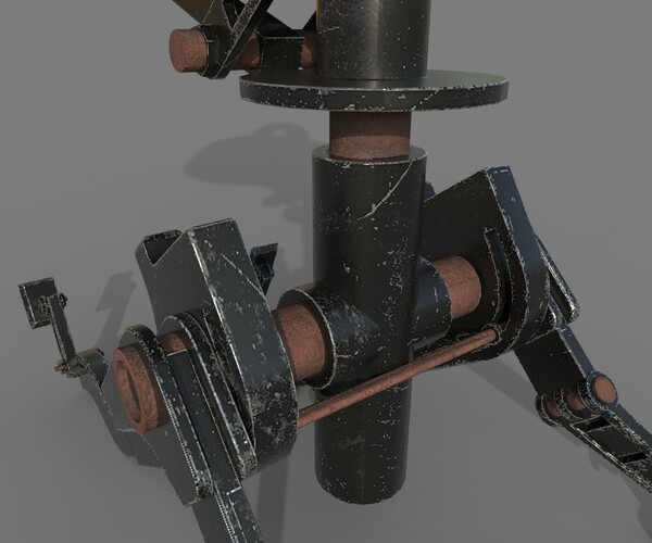 ArtStation - TF2 Engineer Turret | Game Assets