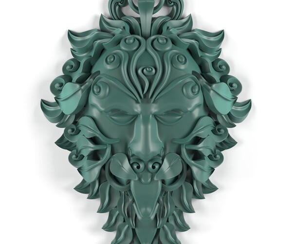 ArtStation - green man statue | Resources