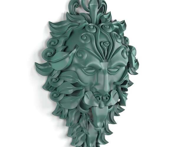 ArtStation - green man statue | Resources