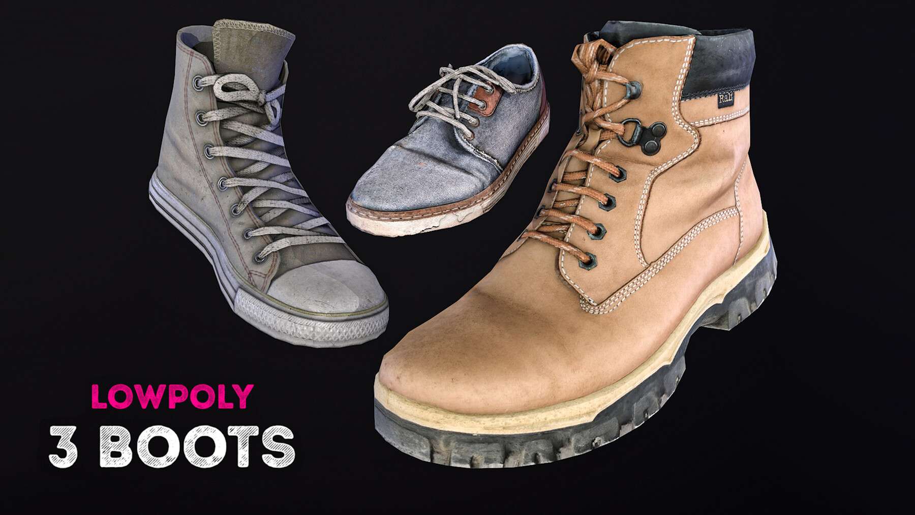 ArtStation - boots | Game Assets