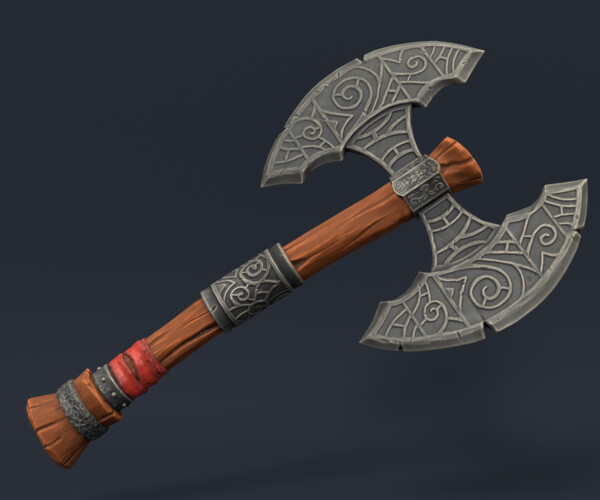 ArtStation - Stylized axe | Game Assets