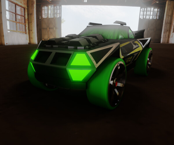 ArtStation - RD-08 Acceleracers | Game Assets